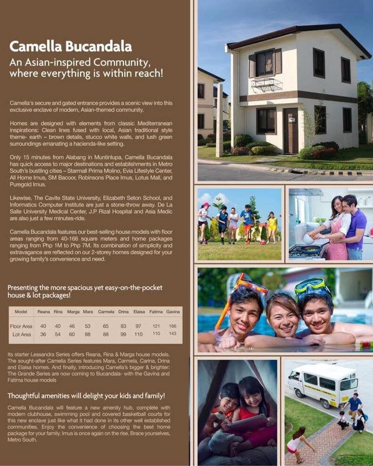 Camella Bucandala 4 (Imus, Cavite) - SalasLudy