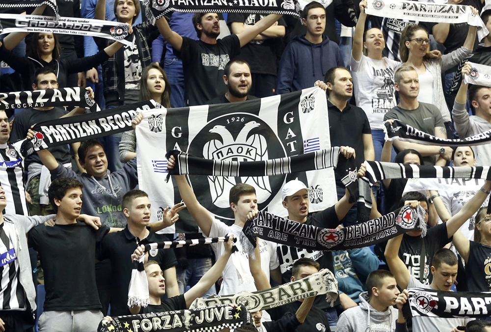 JSD Partizan fan blog in English: KK Partizan - PAOK 78:82 (Champions ...