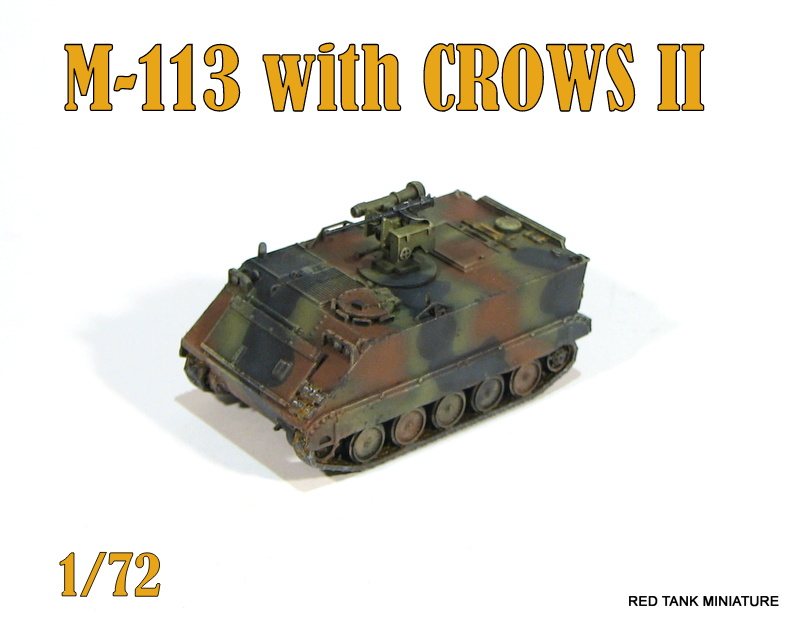 Gulumik Military Models: M113 with Crows II 1/72