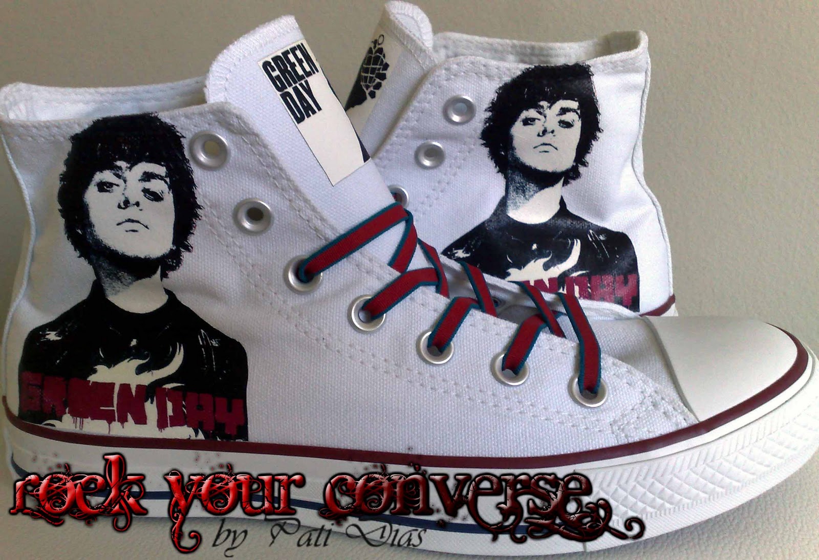 Converse All Star Customizado - Rock Your Converse!: O punk rock do ...