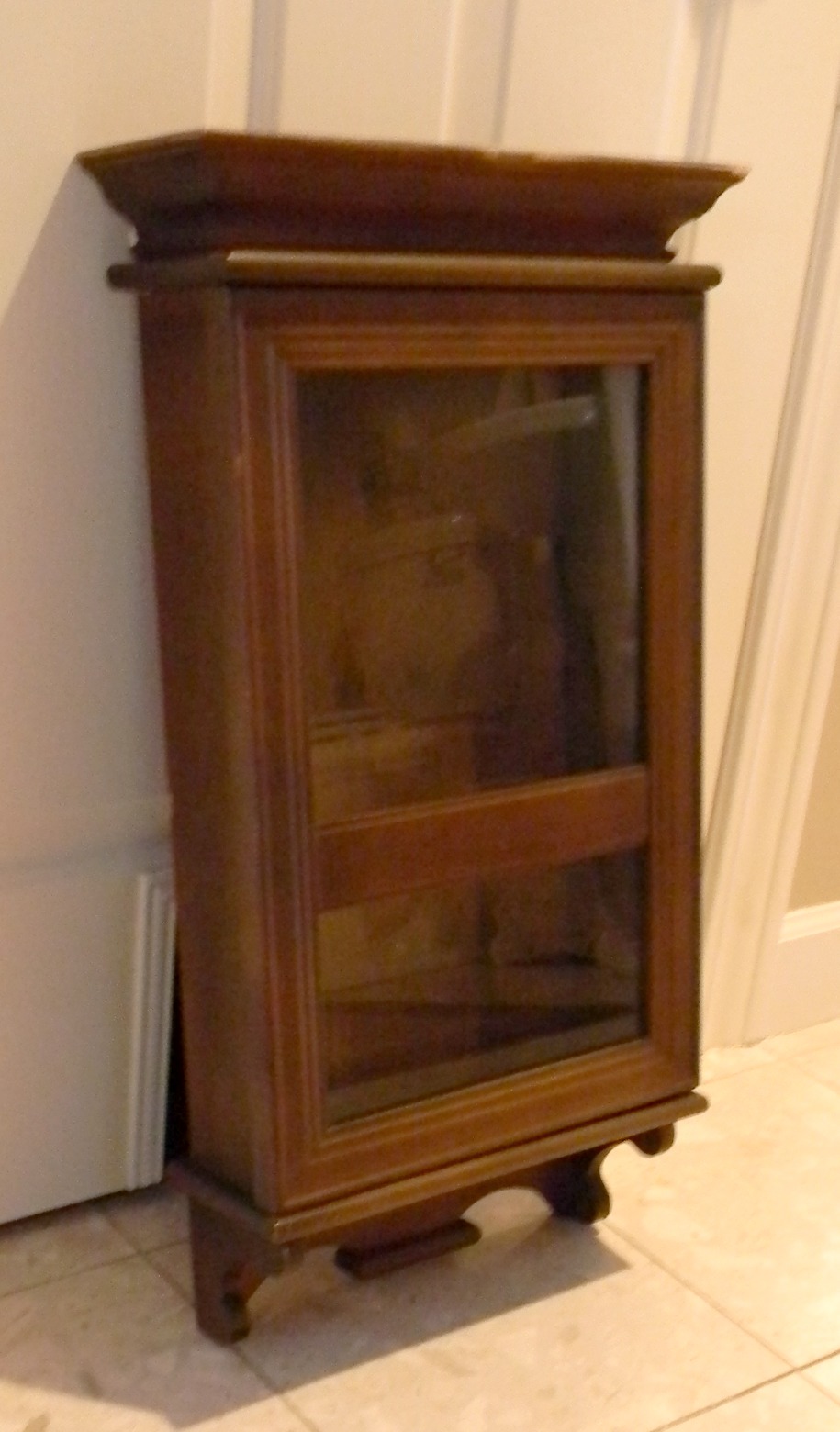 Forever Decorating!: Vintage Clock Case revived into a Sweet Display Case!
