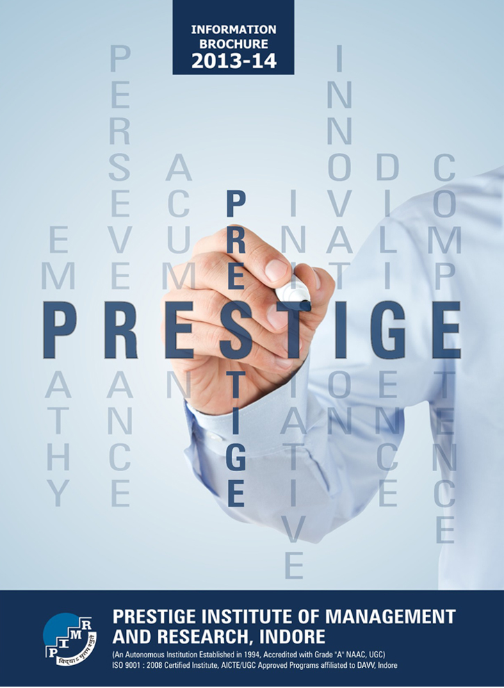 Prestige Institute Of Management & Research, Indore: September 2013