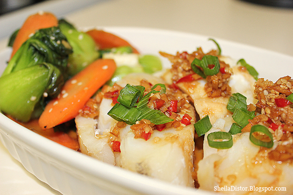 Cooking for a Healthier Lifestyle!: Ginger Steamed Fish with Ginger Soy ...
