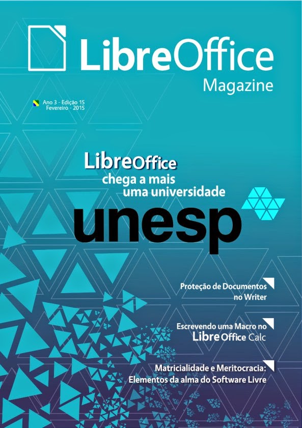 Lançado LibreOffice Magazine - Edição 15