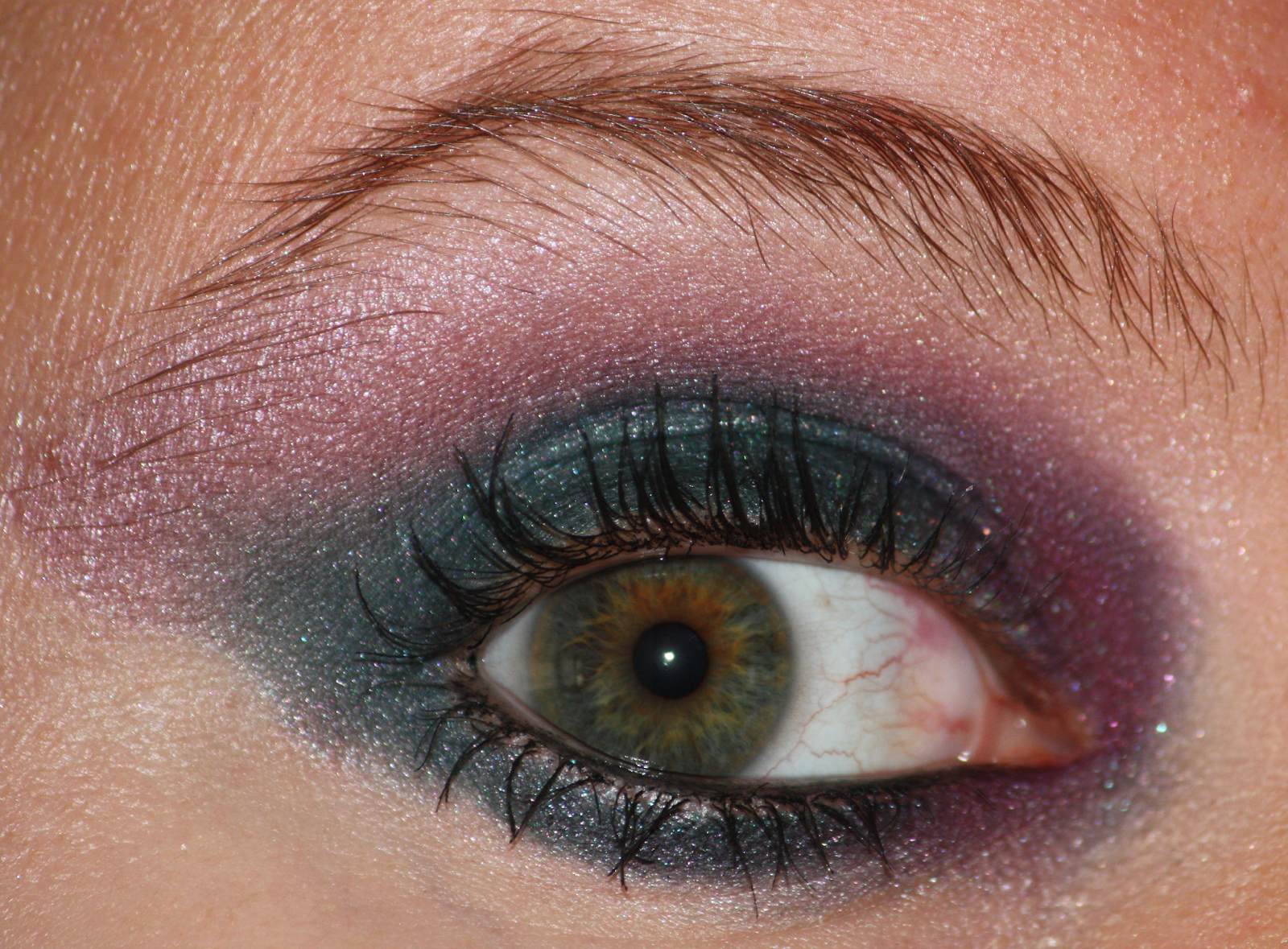 Die Zauberin Zebulon: Blue Violet Midnight Eye MakeUp