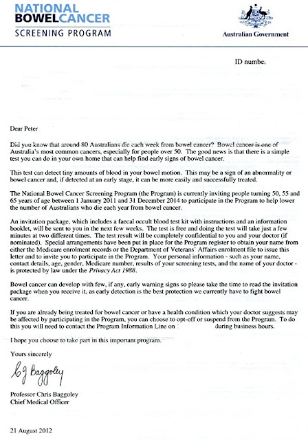 Life with HIV: Bowl cancer screening program