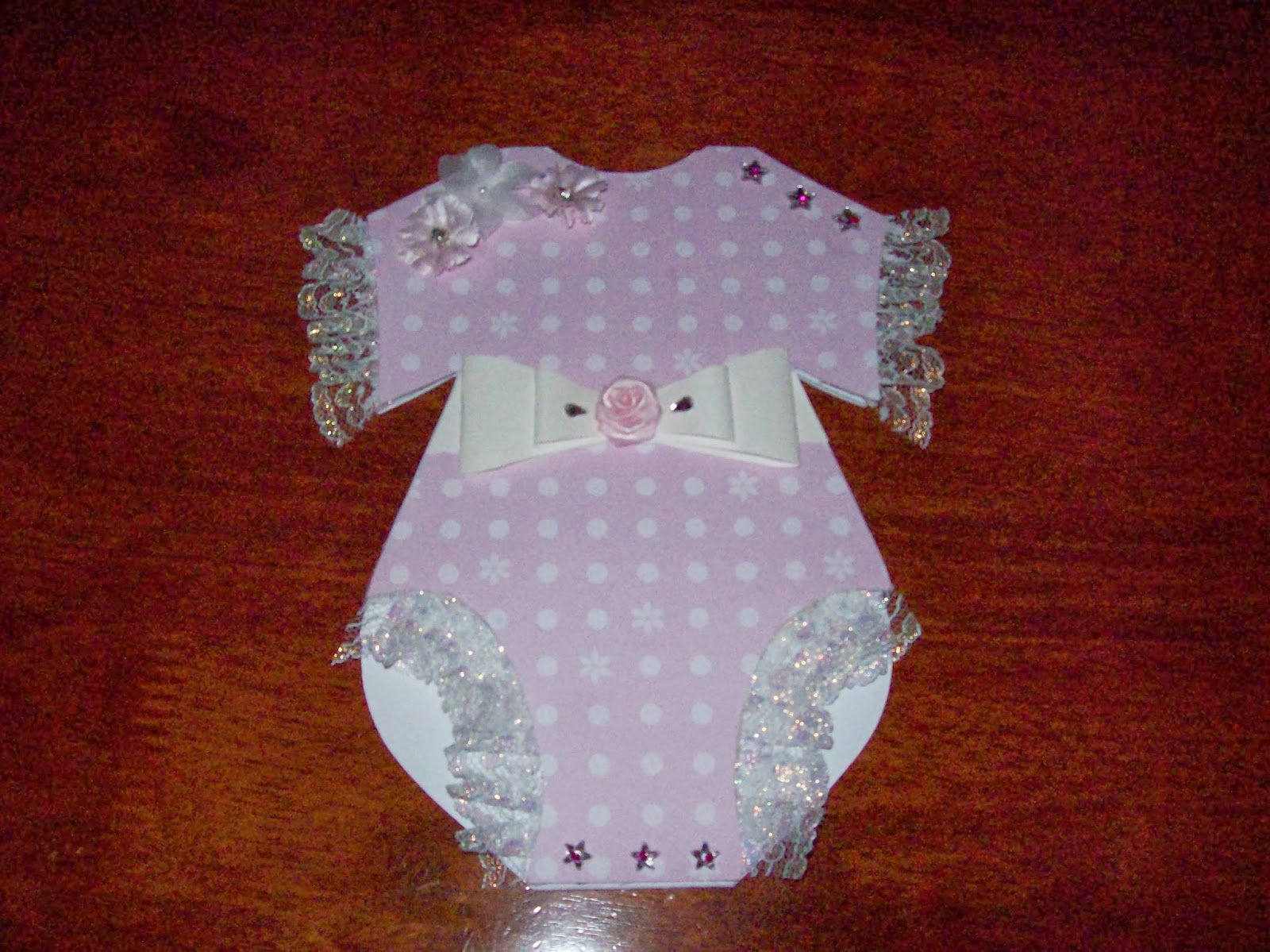 Burnside Creations: Romper Suit Card/Invitation designed by Cara Jayney