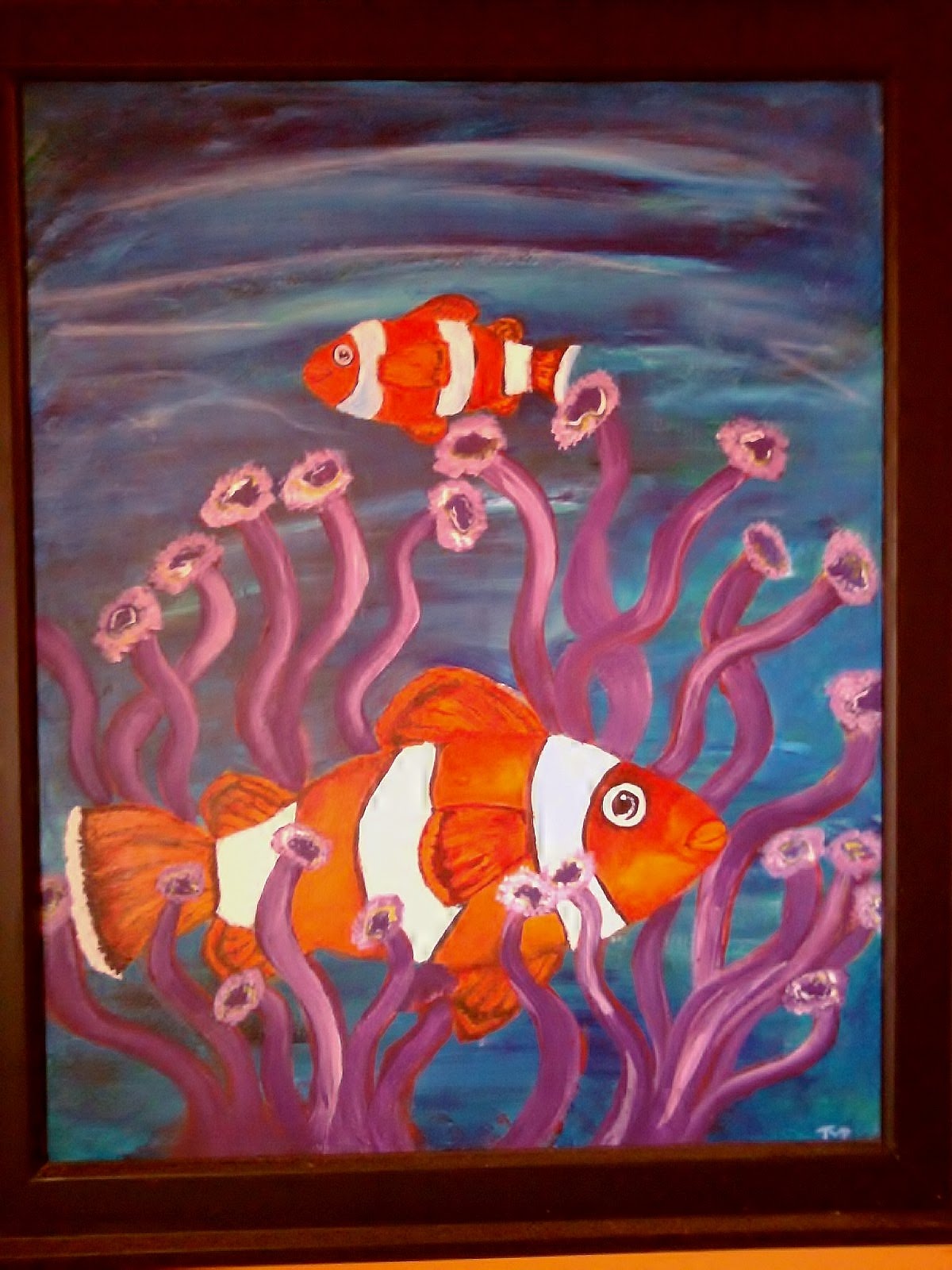 Glass Mermaid: Clownfish
