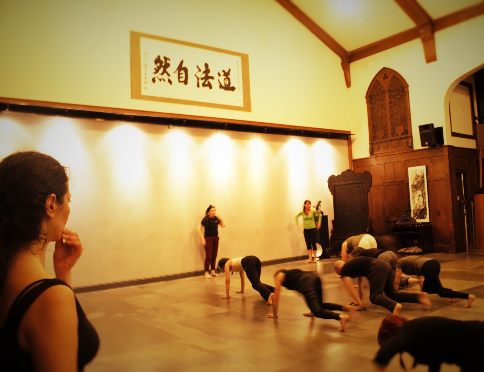 COMPAÑIA RUTA de la MEMORIA: Primer día Taller de Butoh, dirigido por ...