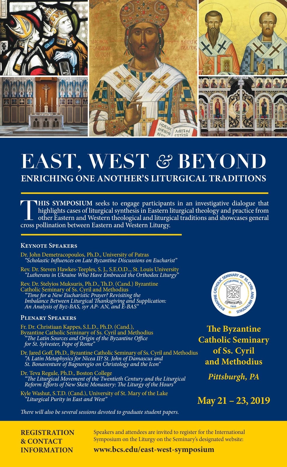 New Liturgical Movement: Conference in Pittsburgh on Eastern and ...