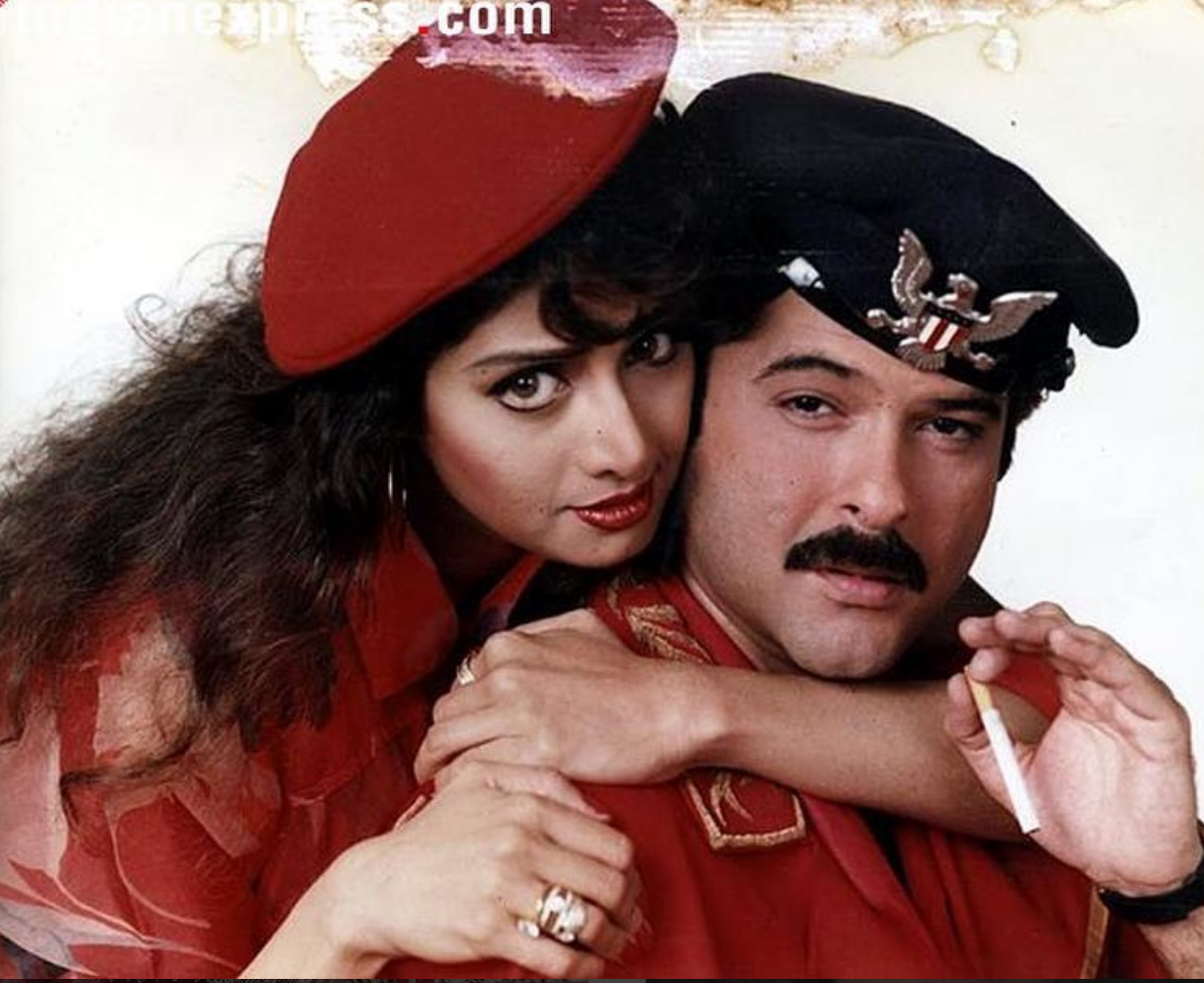 Sridevi: Roop Ki Rani Choron Ka Raja: Sridevi and Anil Kapoor: Too cute ...