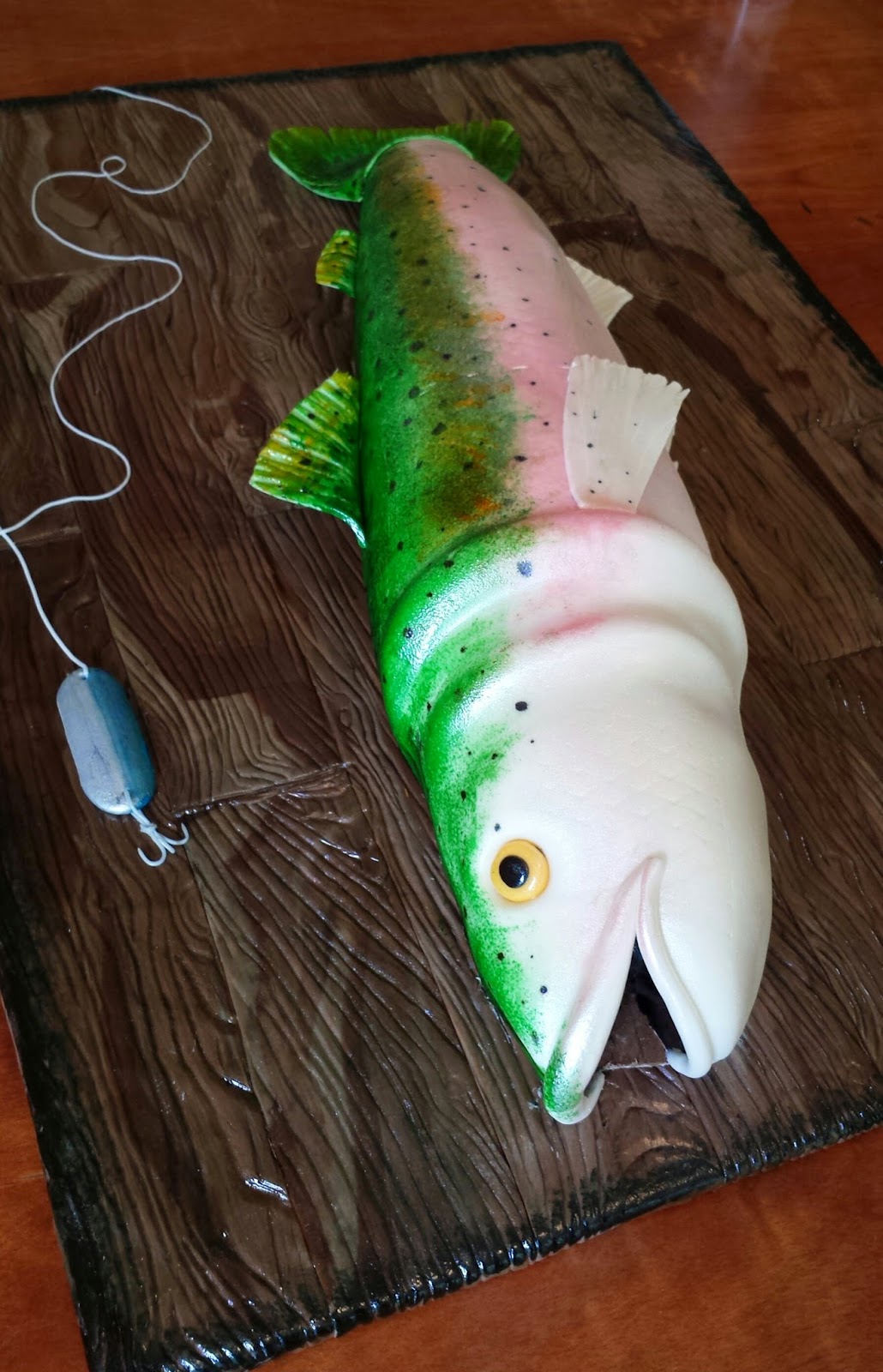 Cake Blog: Fish Cake Tutorial