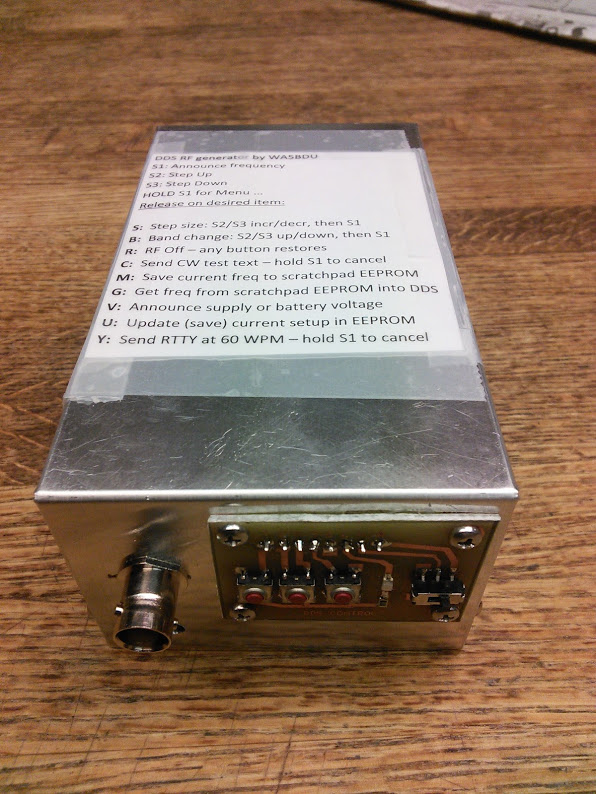 ham electronic homebrewer: Yet another Arduino and AD98xx DDS Project