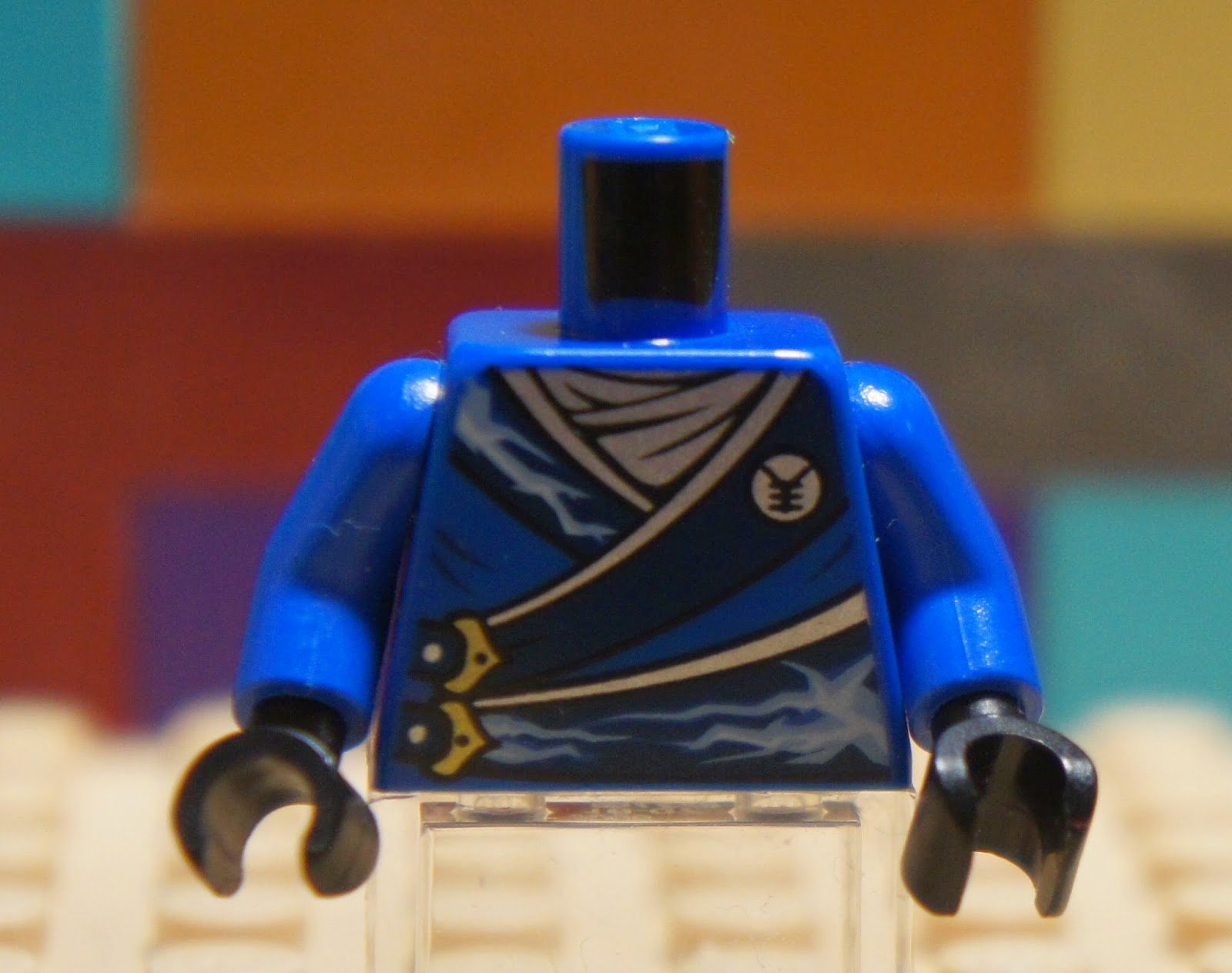 LEGO 76382 Jay Minifigure Blue TORSO Body Part w/ Ninja Costume Design ...