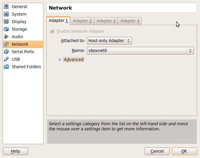 An Open Access Peon Virtualbox Guest With Host Only Networking And Nat