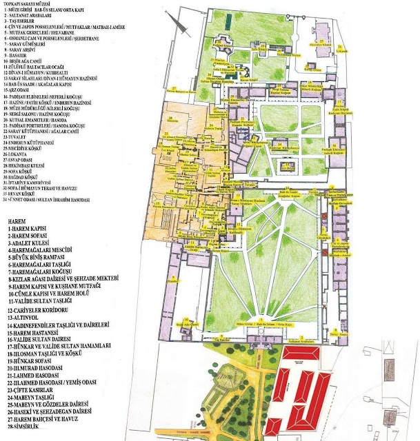 教堂的故事: 土耳其伊斯坦堡(Istanbul)快閃24小時(四)- 托卡比皇宮(Topkapi Palace Museum)