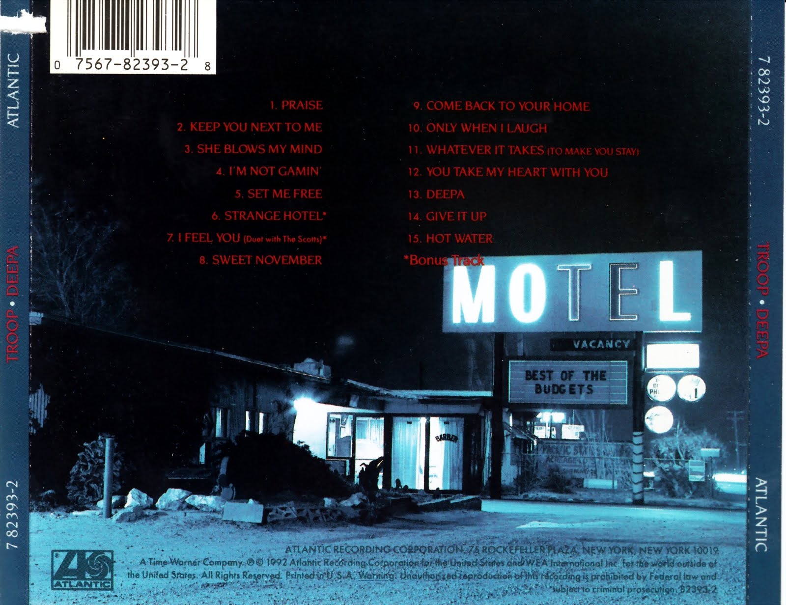 highest level of music: Troop - Deepa-(Retail)-1992