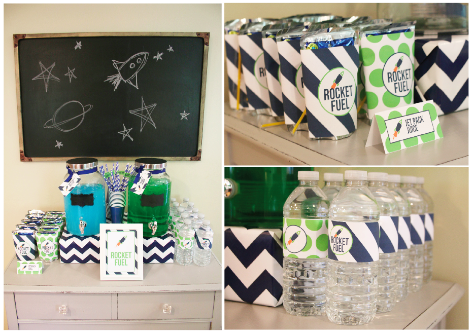Nellie Design: Rocket Birthday Party