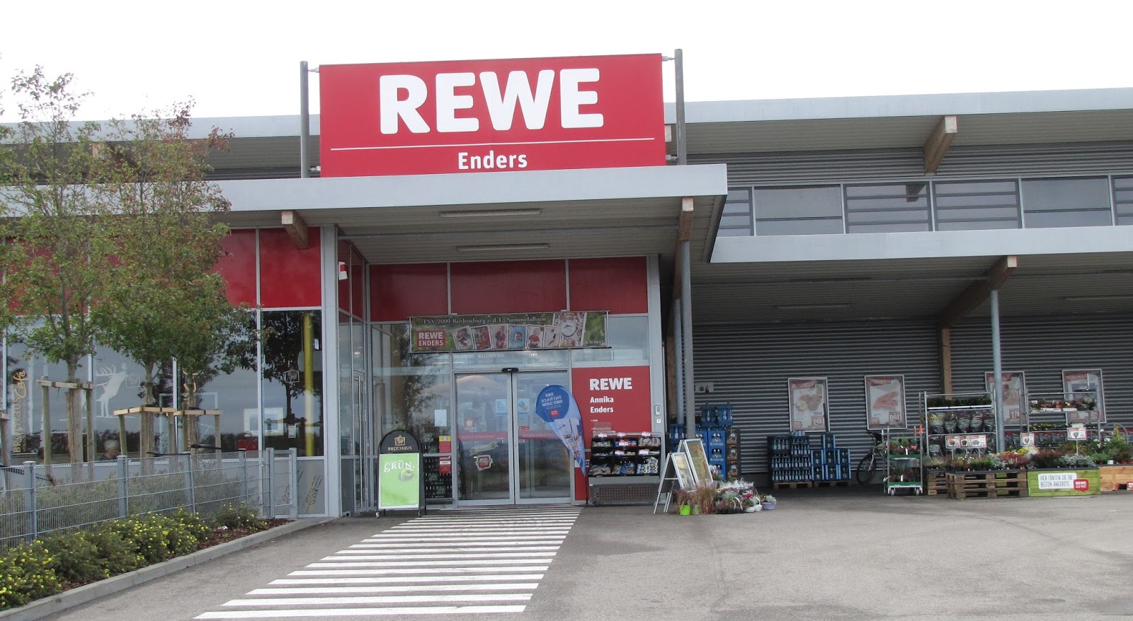 Rothenblog: Die Einkaufsmärkte an der Würzburger Straße in Rothenburg