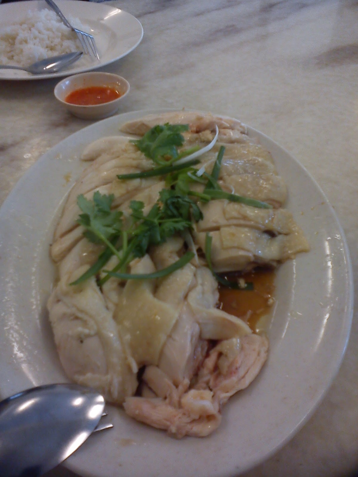 Life is Beautiful: White Cut Sakura Chicken