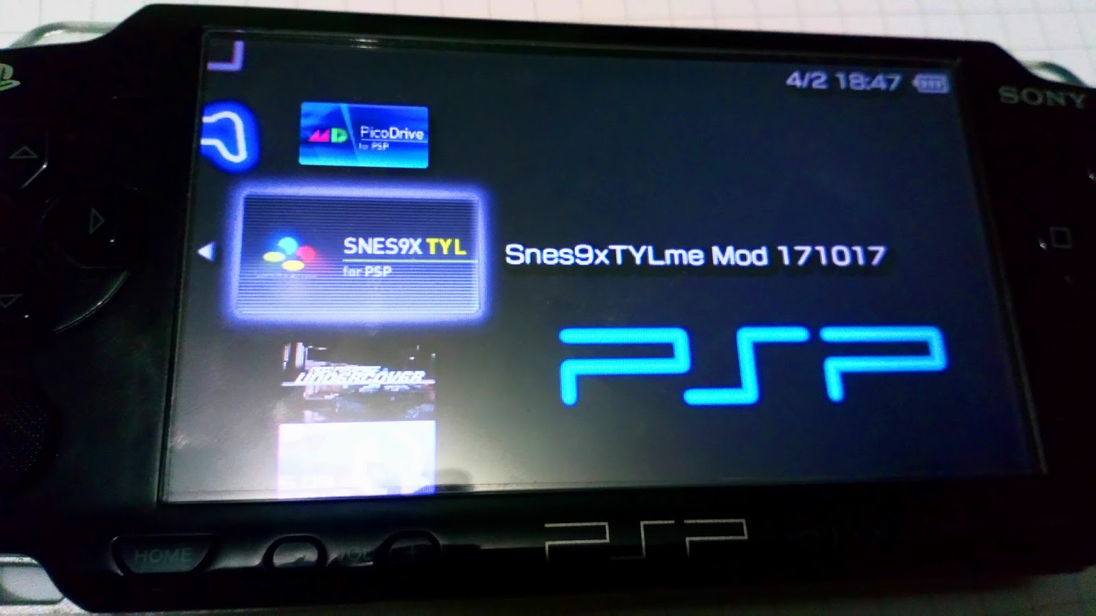 Iceberg Black: Juegos de Super Nintendo en PSP