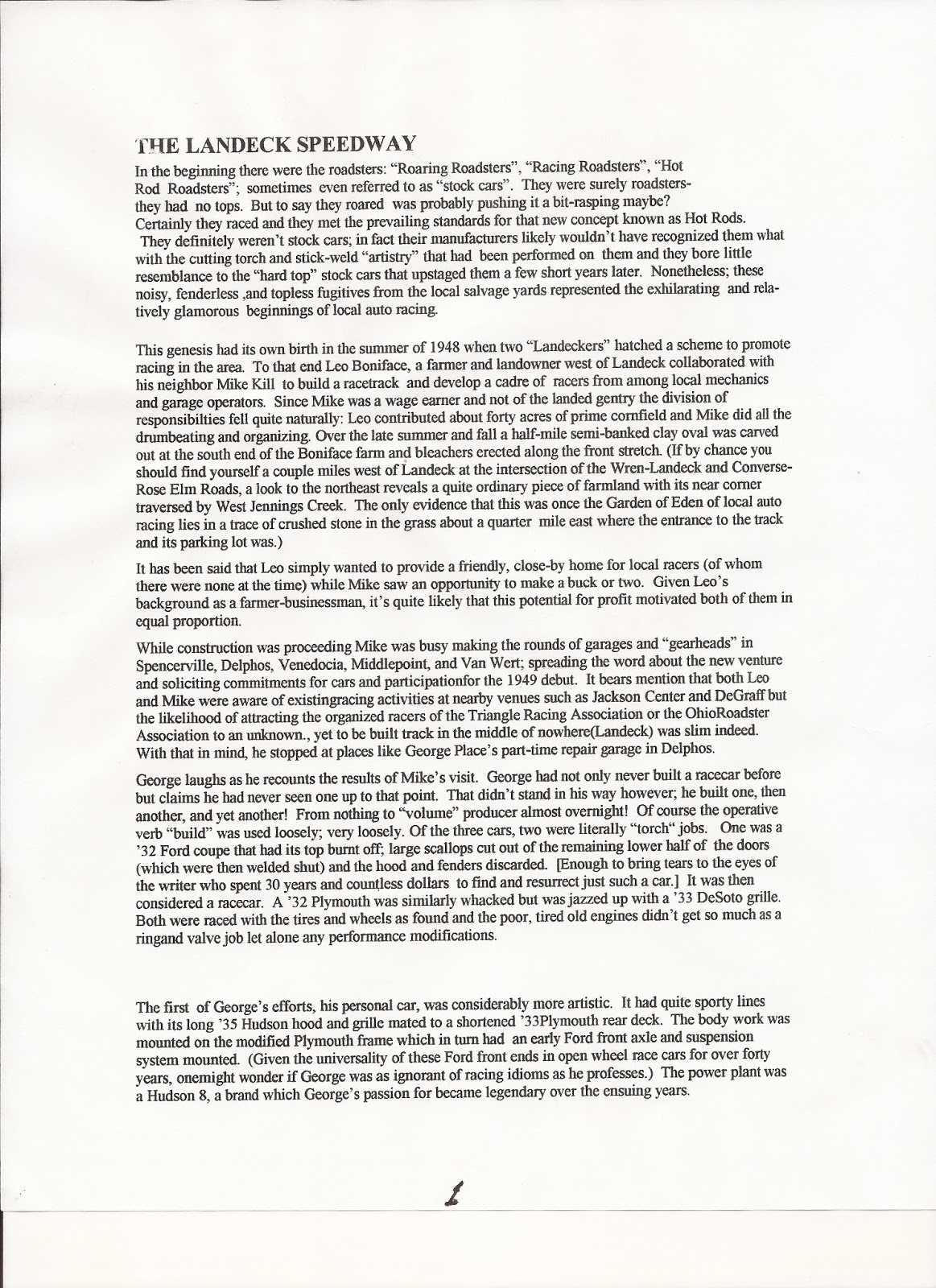 The Checkered Past - The journal of U.S. auto racing history: January 2016