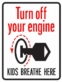 DON'T Pollute The World: Attention drivers! Turn off your idling engines