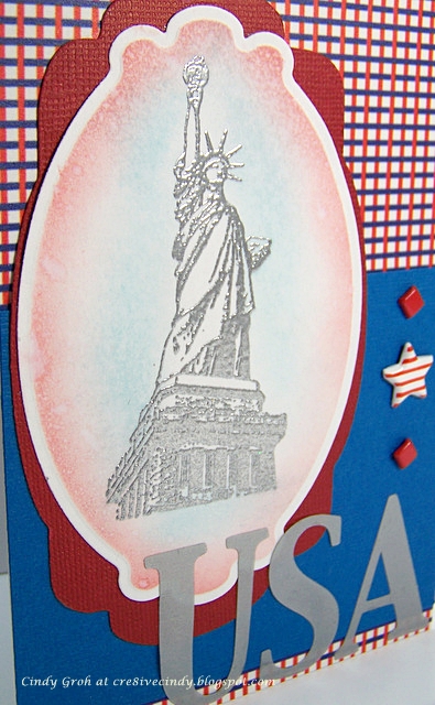 Cre8iveCindy: Statue of Liberty Card