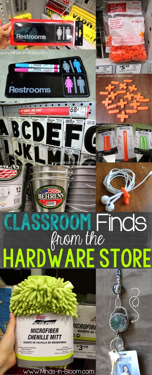 Classroom Finds From the Hardware Store | Minds in Bloom | Bloglovin’