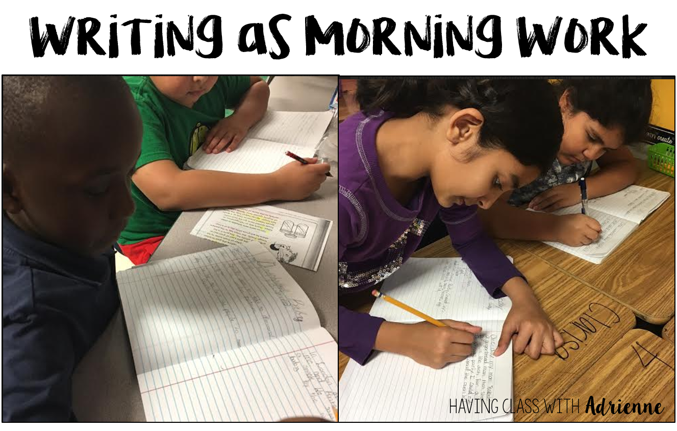 Morning Work: Reading, Writing, Centers, or Spiral? - Adrienne Teaches