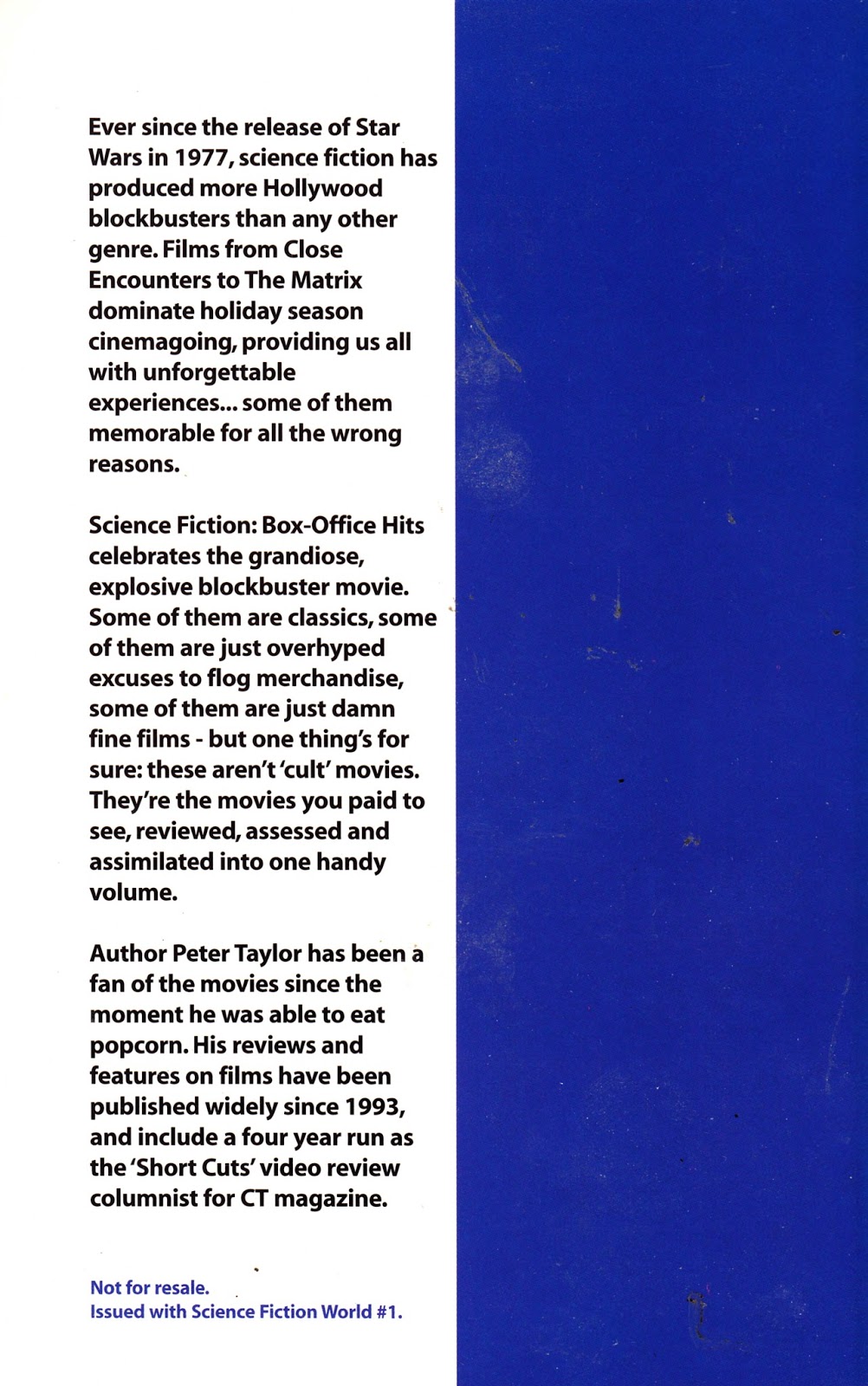 STARLOGGED - GEEK MEDIA AGAIN: 2000: SCIENCE FICTION WORLD MAGAZINE ...