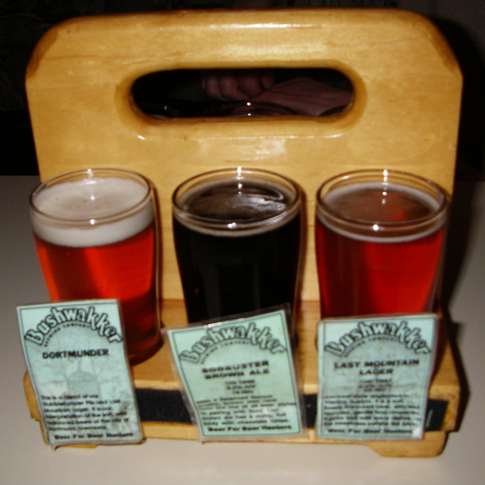 Beer Maven: Bushwakker Sampler (Canada - Saskatchewan - Regina)
