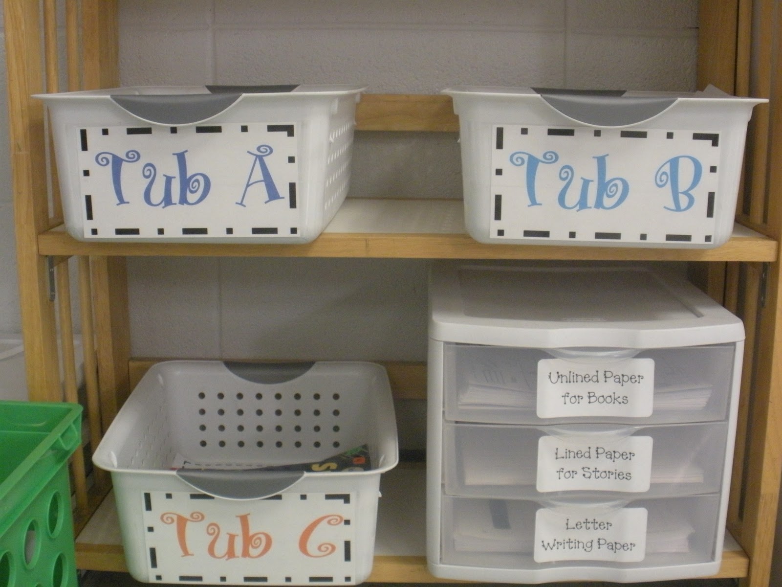 Just Add Clipart: Trying out Reading Tubs