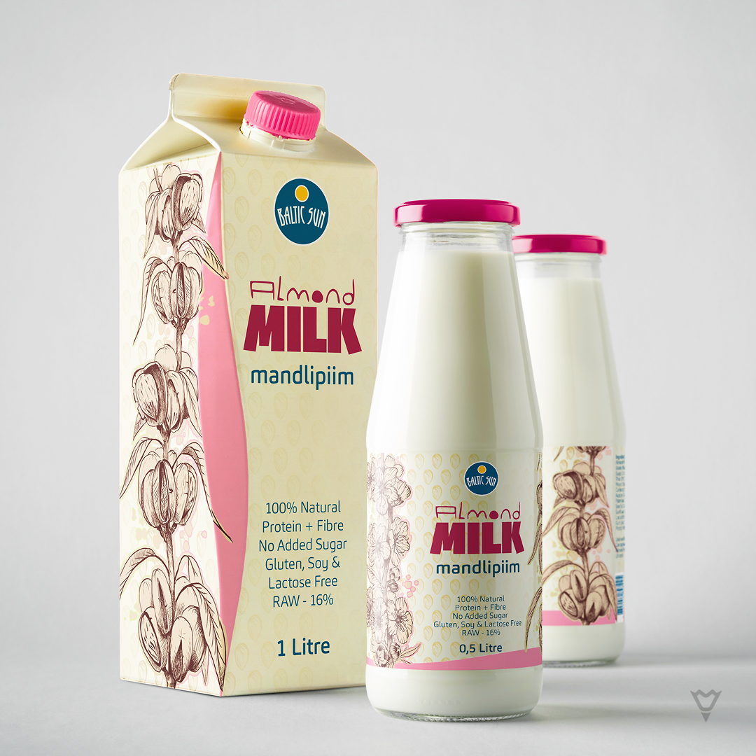 Baltic Sun: almond milk – Packaging Of The World