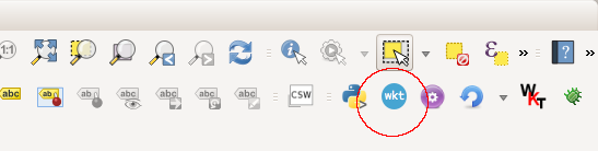 dominoc925: Displaying WKT geometry string in QGIS with getWKT plugin