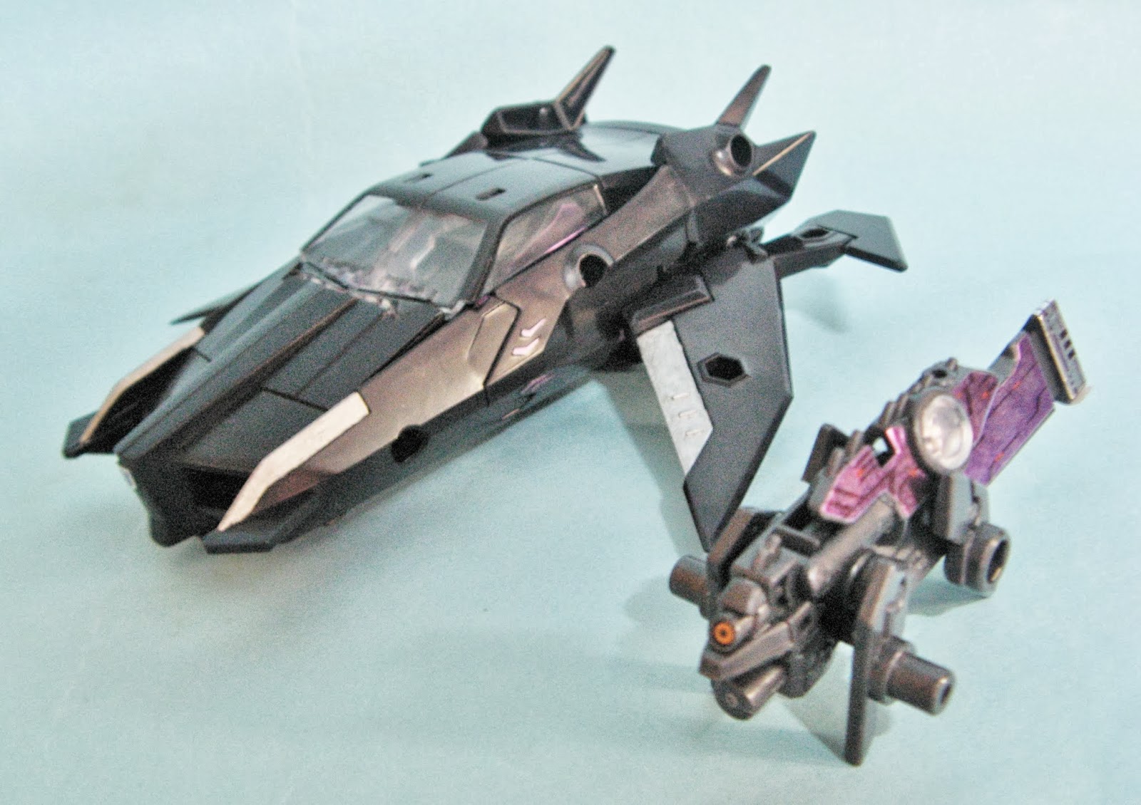 TRANSFORMERS PRIME AM-16 Dx JET VEHICON 變形金剛領袖之証AM-16 豪華版飛行型載具派