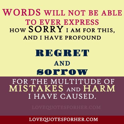 20 Best Collection Apology Quotes For Her And images - Messagespk