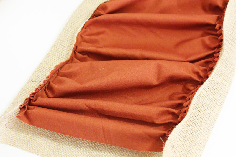 Ruffled Burlap Table Runner Tutorial - Sew Much Ado