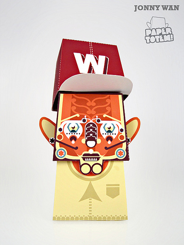 Paper Totem - Jonny Wan - Papercraft4u | Free Papercrafts, Paper Toys ...