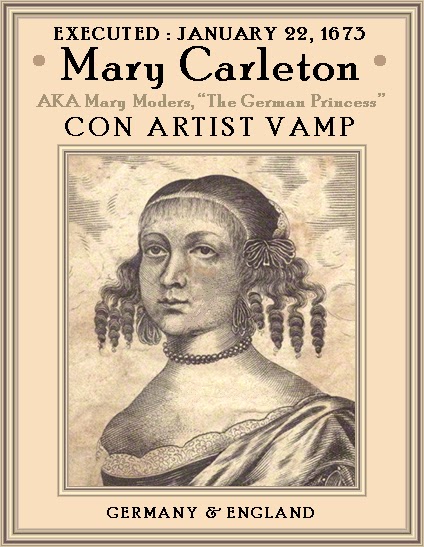 Unknown Gender History: Mary Carleton, AKA Mary Moder, “The German ...