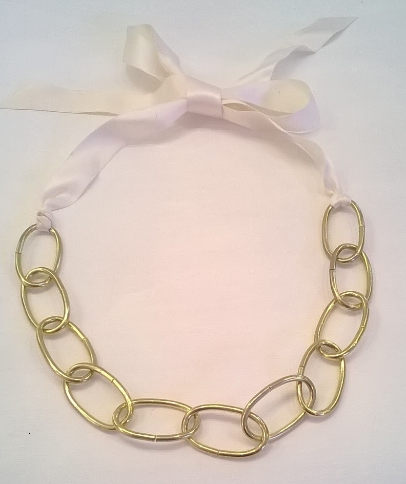 Paula Darnell, Author: DIY Chain and Ribbon Necklace