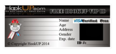 FREE HOOKUP ID VERIFICATION