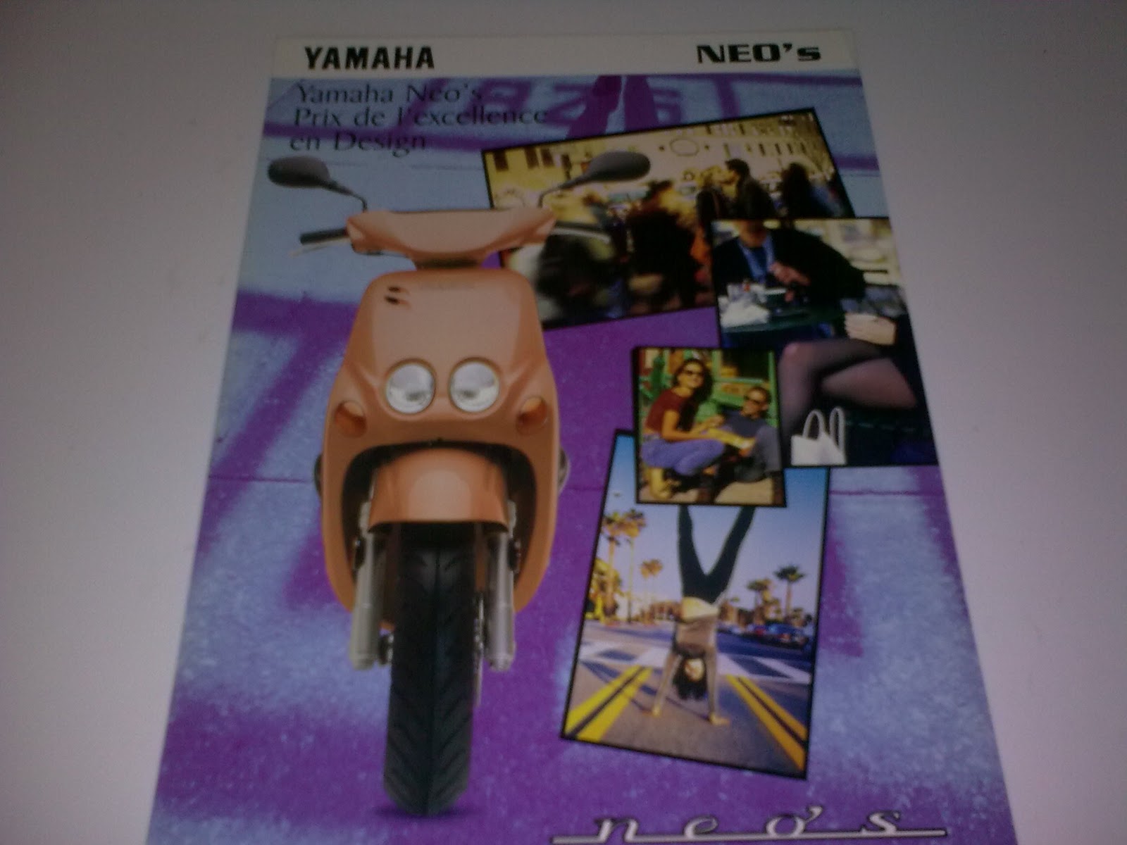 tudo se transforma velharias: CATALOGO YAMAHA NEOS-1997