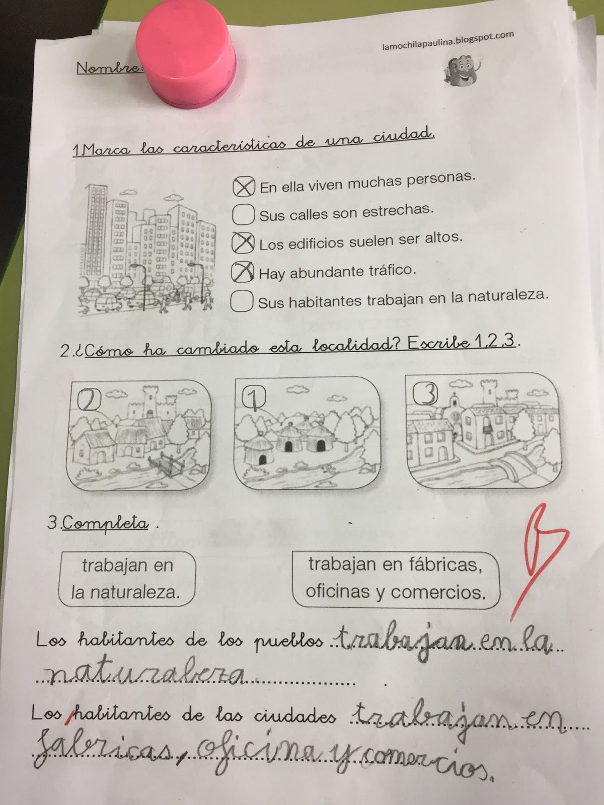 La mochila Paulina: POWERPOINT DEL TEMA 5: "ASÍ ES MI LOCALIDAD ...