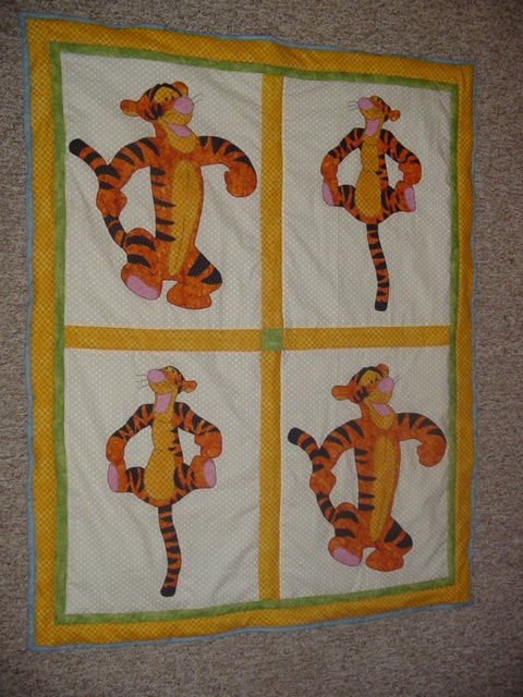 That's Sew Julie: Tigger Quilt with Directions