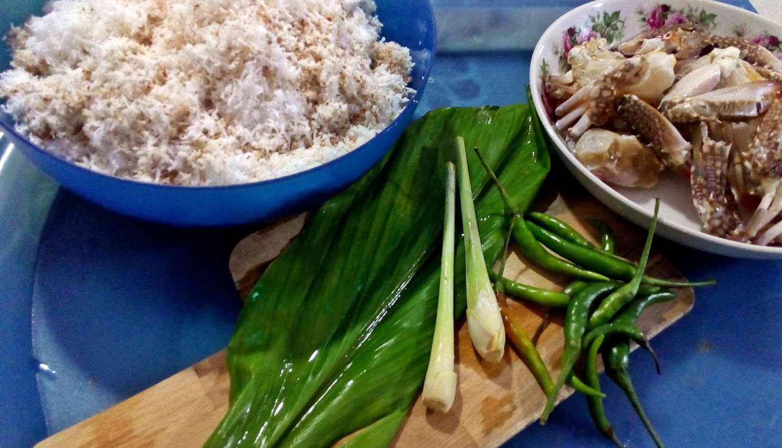 SurayaMSyed: Ketam Masak Lemak Cili Padi untuk menantu ku