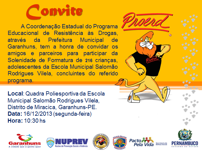 Convites de Formatura