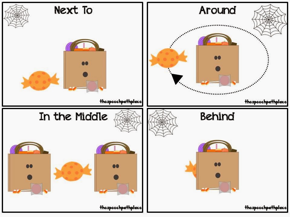 The Speech Path Place: Prepositions: Where's the candy?