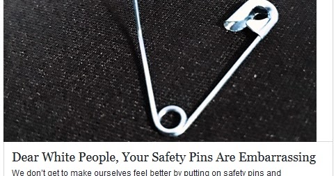 Editorials from Theslowlane: To wear or not to wear the safety pin
