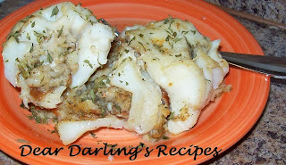 Dear Darling's Recipes: Shrimp Stuffed Cod